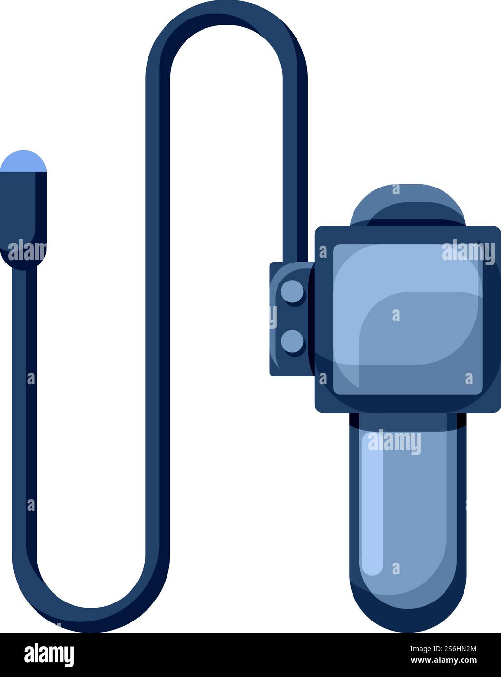 Digestive endoscope icon. Cartoon of Digestive endoscope vector icon ...