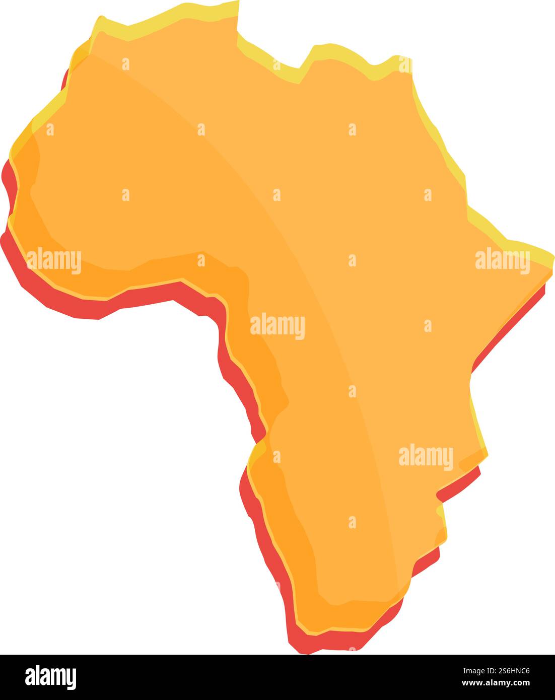 African continent icon. Cartoon of African continent vector icon for ... African continent icon. Cartoon of African continent vector icon for ...