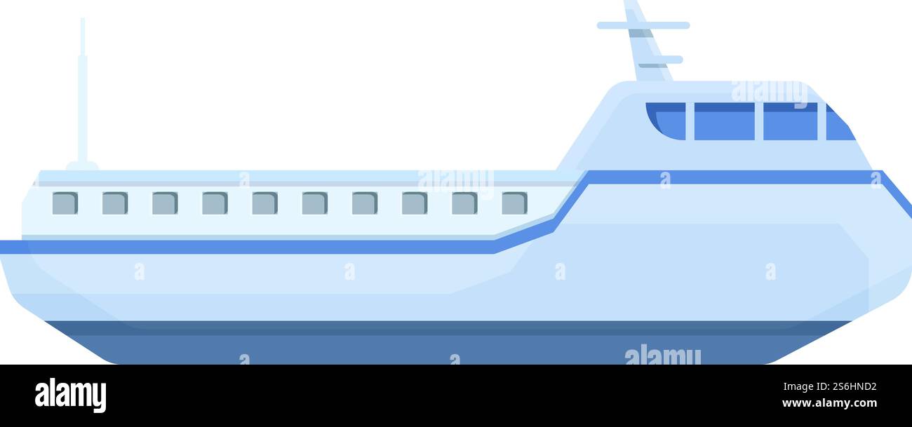 Ferry cargo icon. Cartoon of Ferry cargo vector icon for web design ...