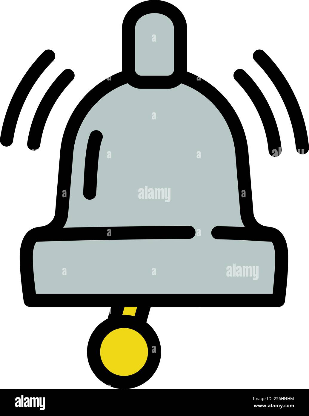 Boxing bell icon. Outline Boxing bell vector icon for web design ...