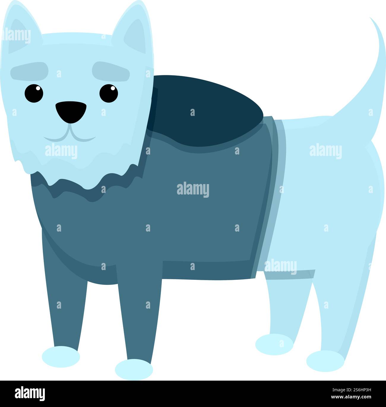 Clothed dog Stock Vector Images - Alamy