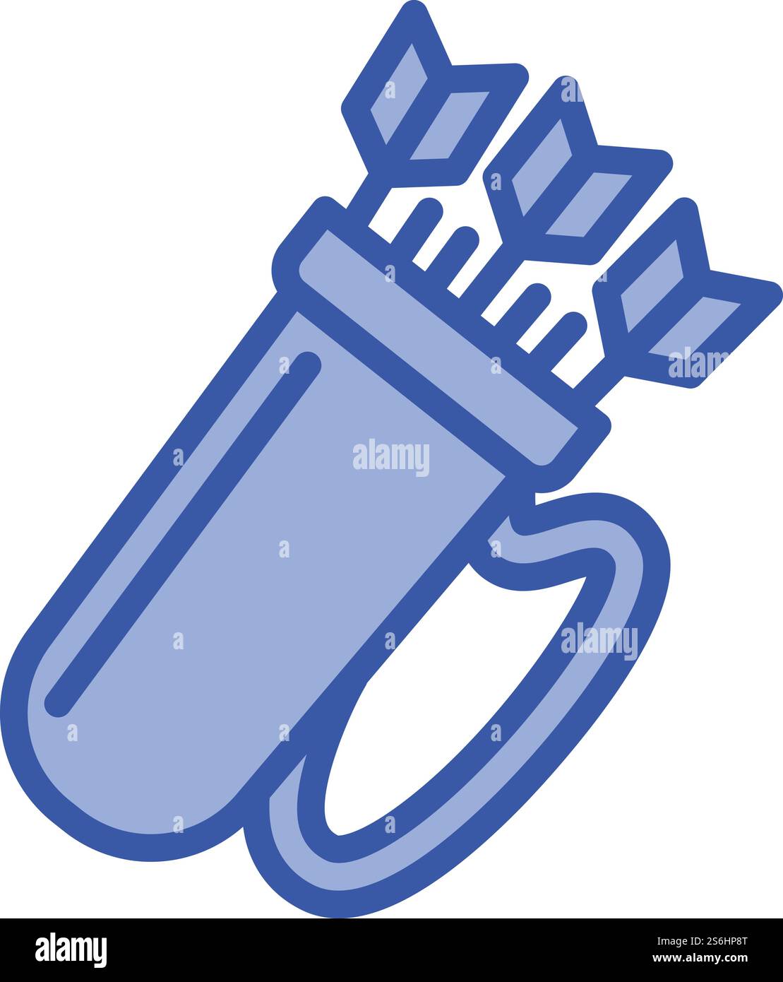 Archer hunting bag icon. Outline Archer hunting bag vector icon for web ...