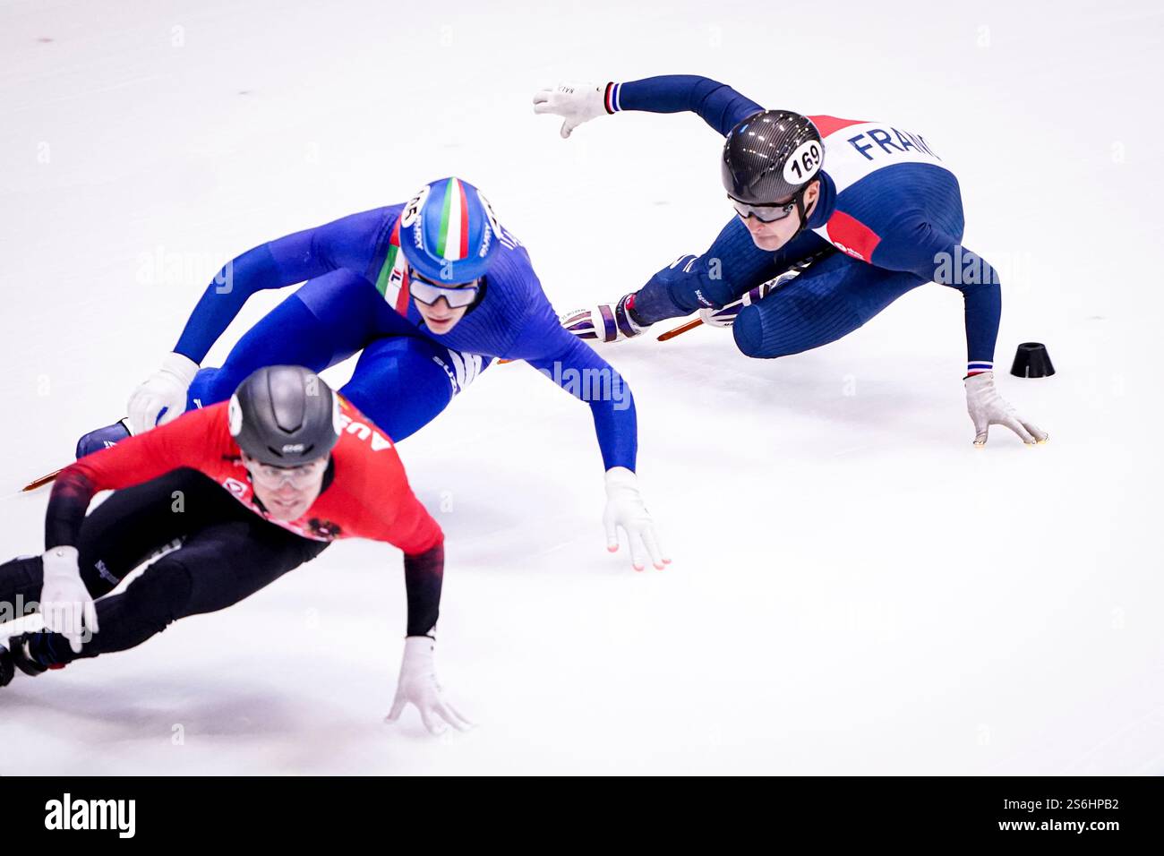 DRESDEN, GERMANY - JANUARY 17: Tawan Thomas of France during the ISU ...