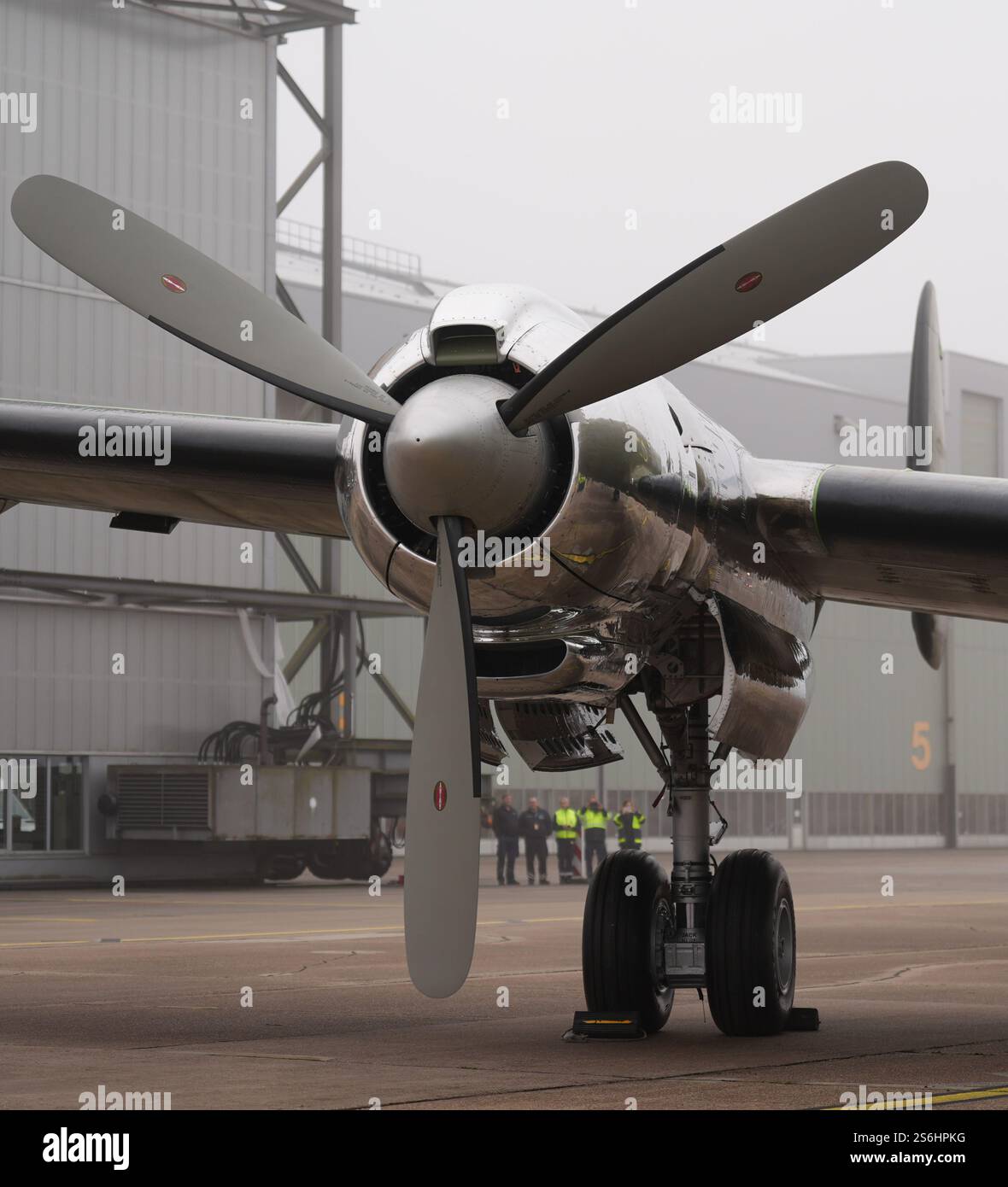 Hamburg, Germany. 17th Jan, 2025. The historic Lockheed Super Star ...