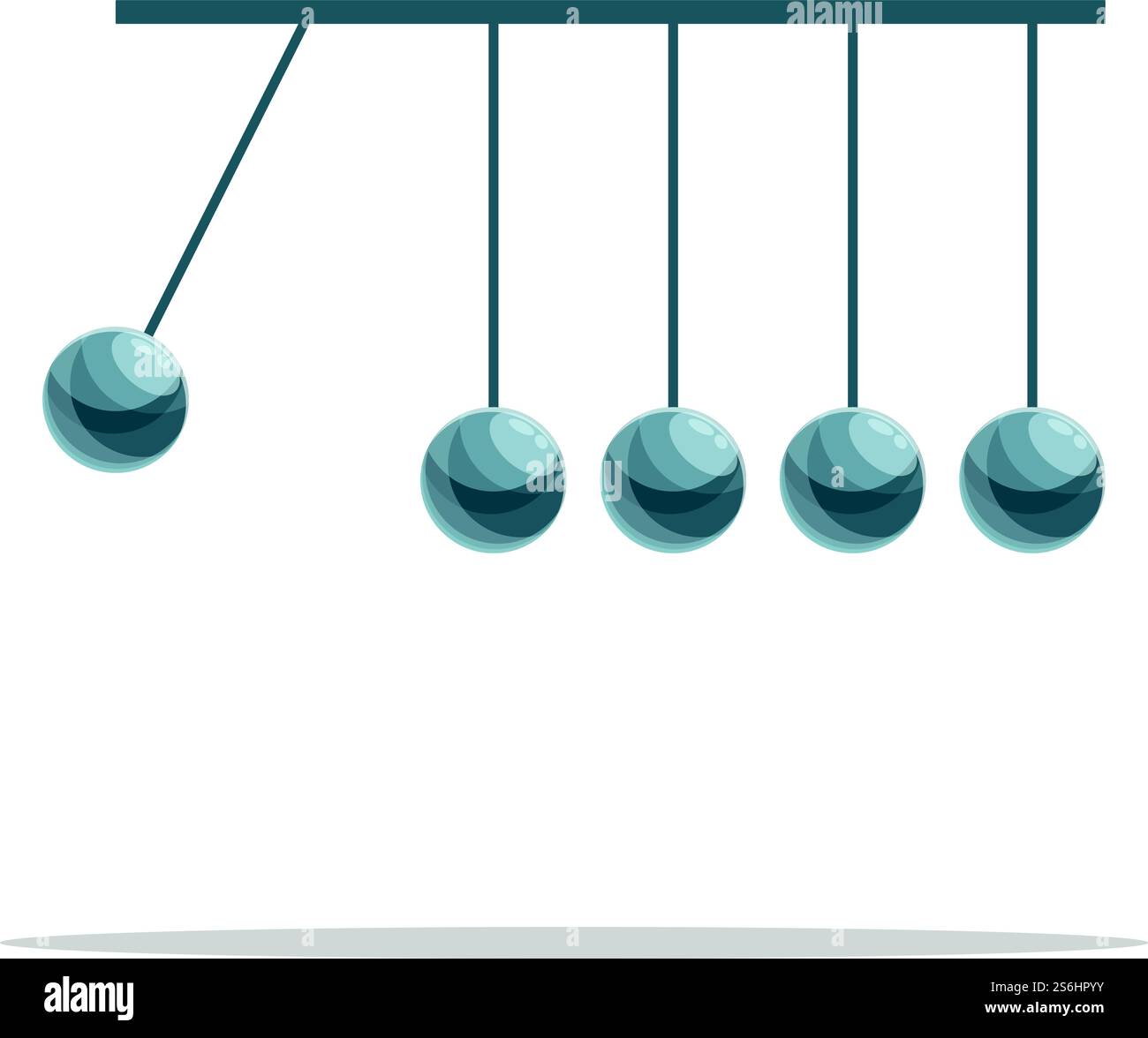 Perpetual motion newton balls icon. Cartoon of Perpetual motion newton ...
