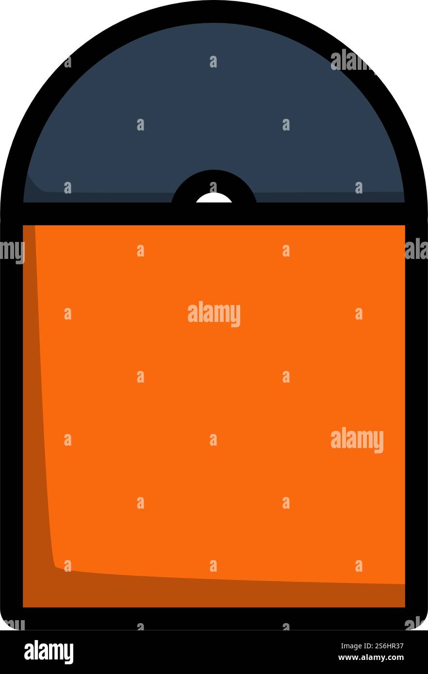 Vinyl Record In Envelope Icon. Editable Bold Outline With Color Fill ...