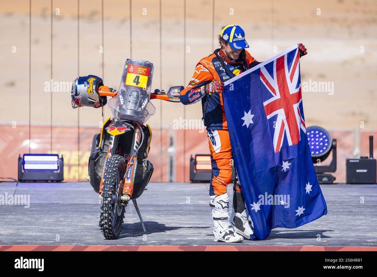 SANDERS Daniel (aus), KTM, Red Bull KTM Factory Racing, FIM W2RC, RallyGP, portrait during the ...