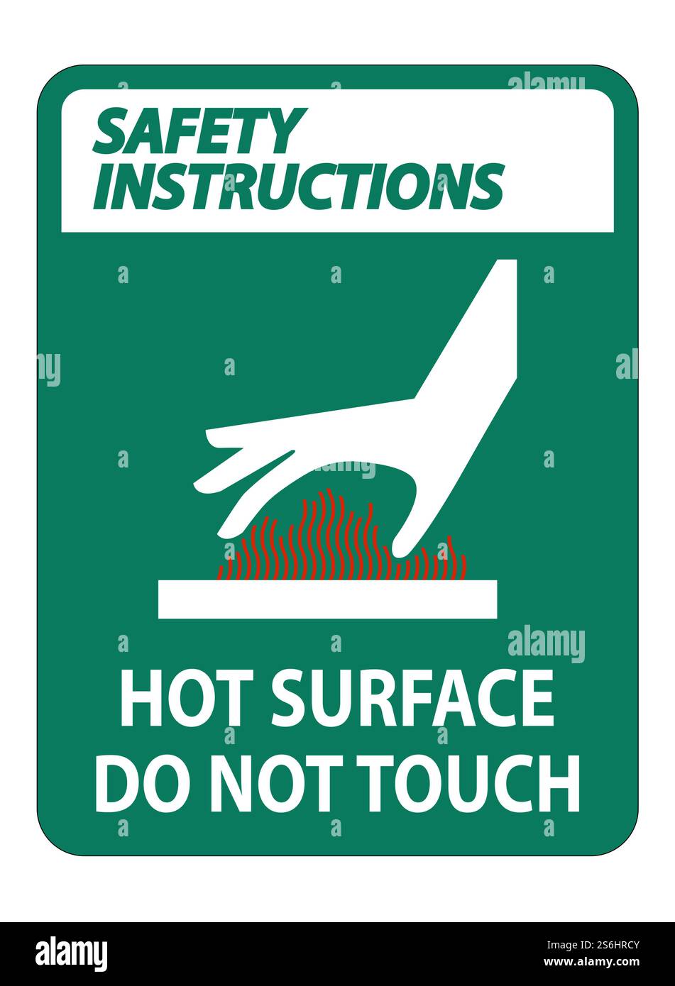 Safety Instructions Burn hazard,Hot surface,Do not touch Symbol Sign ...