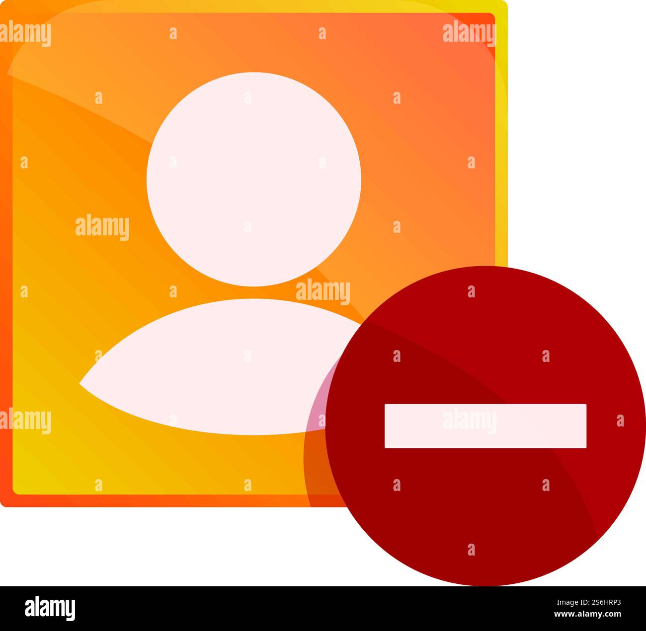 Delete User Account Icon Cartoon Of Delete User Account Vector Icon