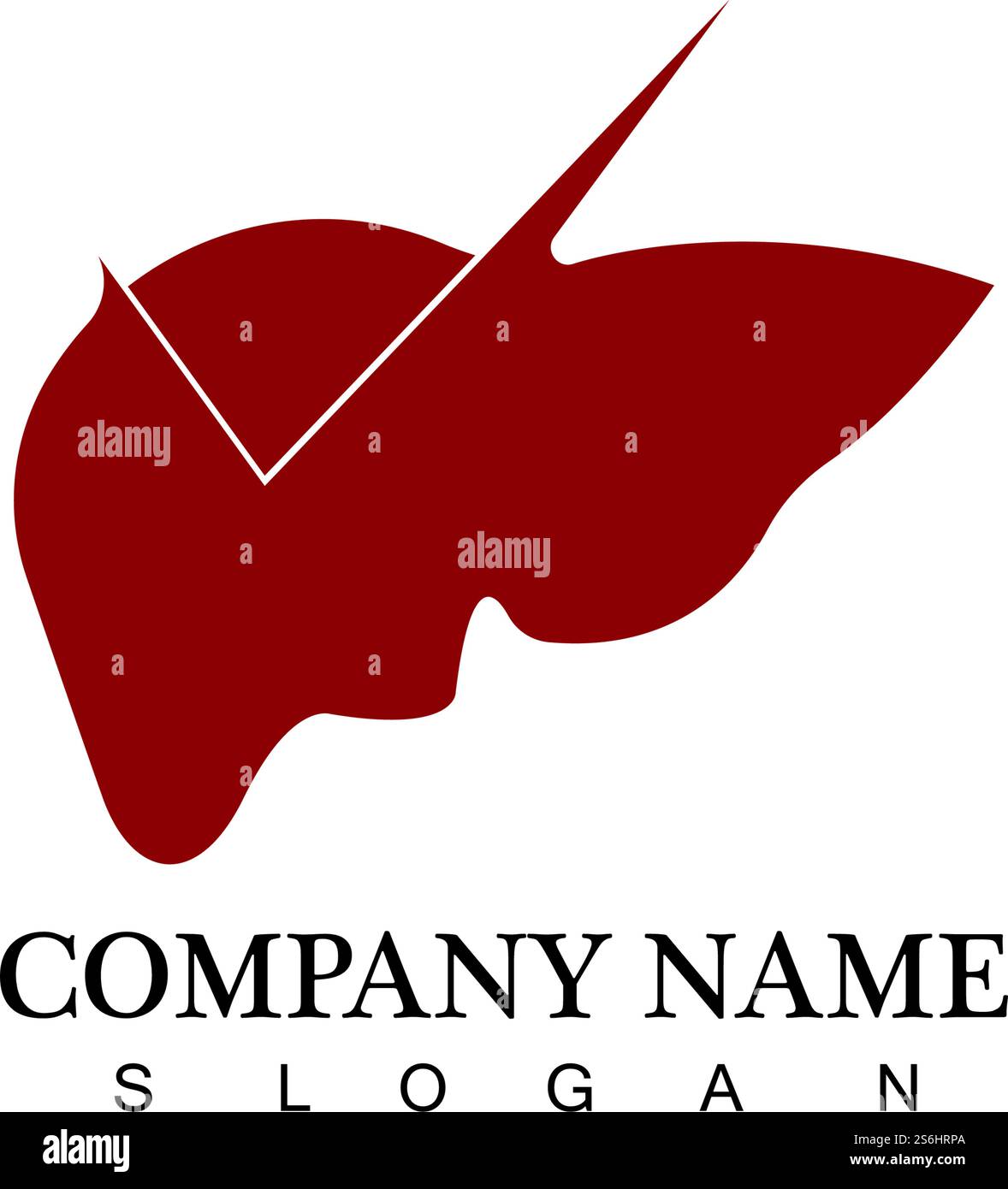 liver icon flat logo Stock Vector Image & Art - Alamy