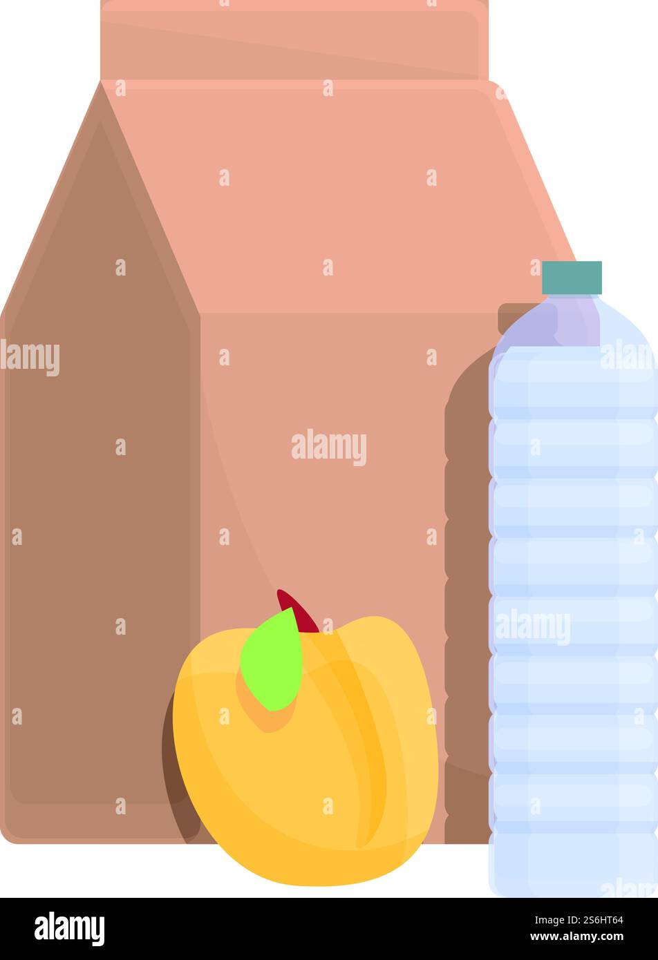 School breakfast icon. Cartoon of School breakfast vector icon for web ...