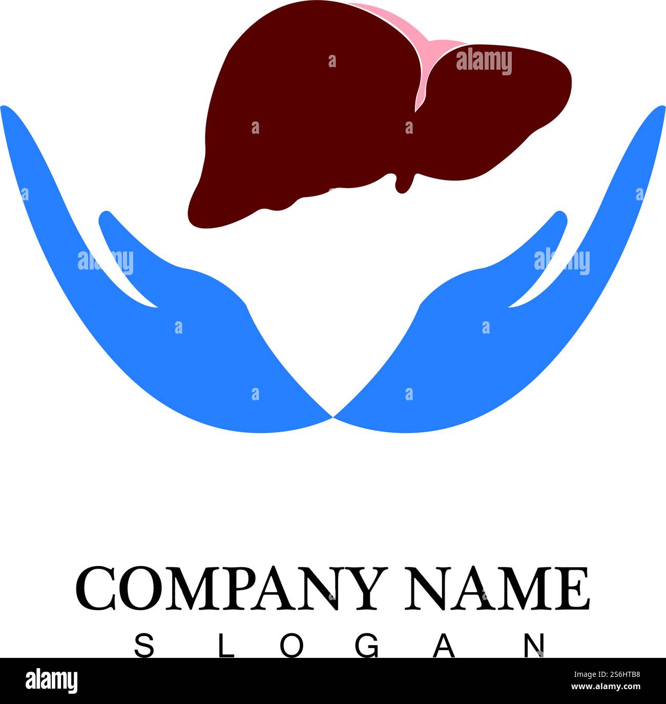 liver icon flat logo Stock Vector Image & Art - Alamy