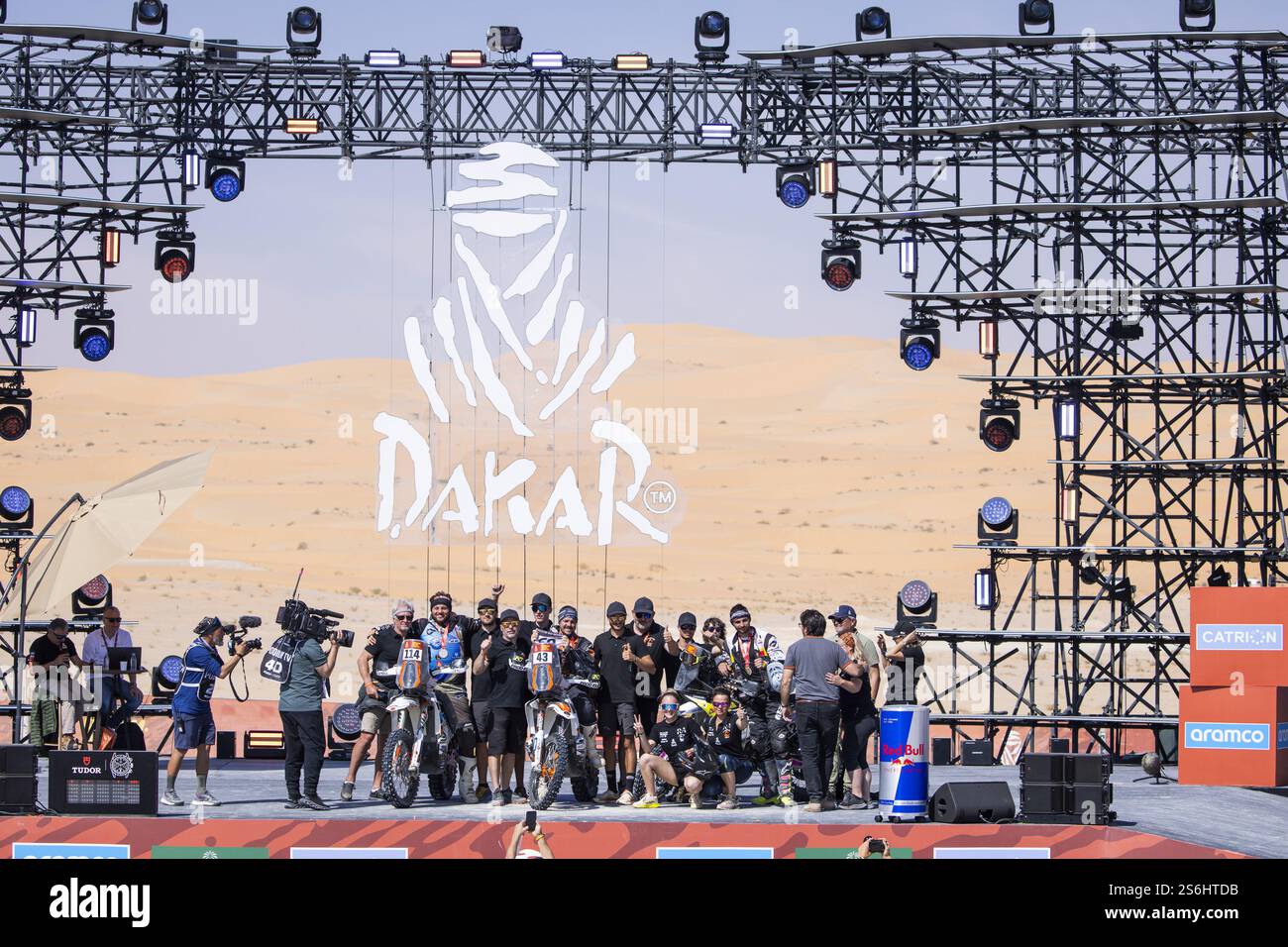 114 BARNARD Dwain (zaf), KTM, Nomade Racing, FIM W2RC, Rally2, 43 DALBEC Julien (fra), KTM ...