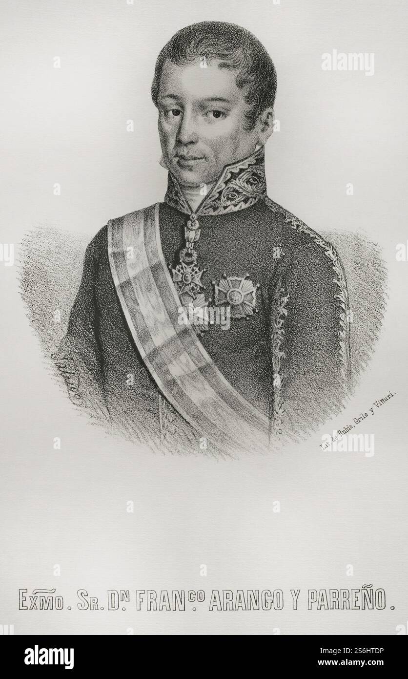 Francisco de Arango y Parreño (1765-1837). Cuban politician. He ...