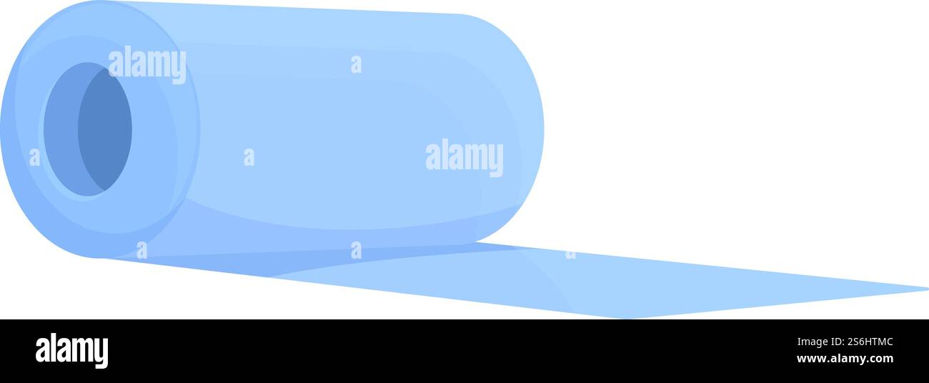 Sewing textile roll icon. Cartoon of Sewing textile roll vector icon ...