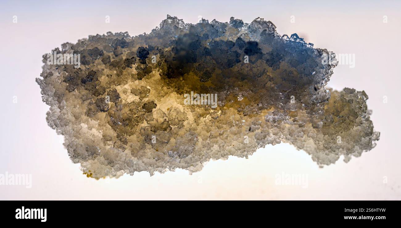 Backlit lump of Dead Sea salt Stock Photo - Alamy