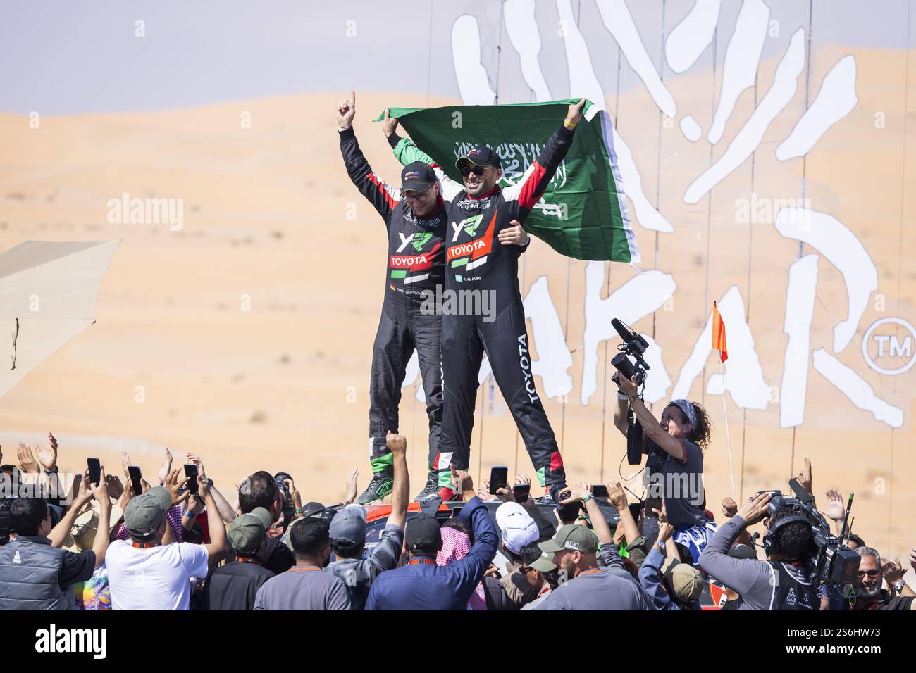 201 AL RAJHI Yazeed (sau), GOTTSCHALK Timo (ger), Toyota, Yazeed Racing ...