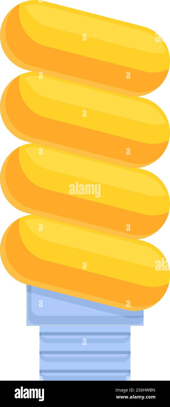 Smart lightbulb led icon. Cartoon of Smart lightbulb led vector icon ...