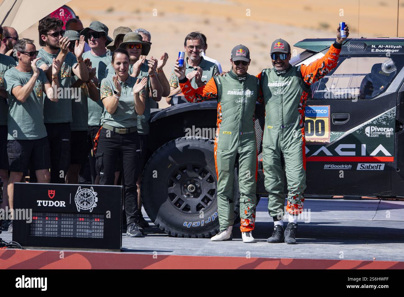 200 AL-ATTIYAH Nasser (qat), BOULANGER Edouard (fra), Dacia, The Dacia Sandriders, FIA W2RC ...