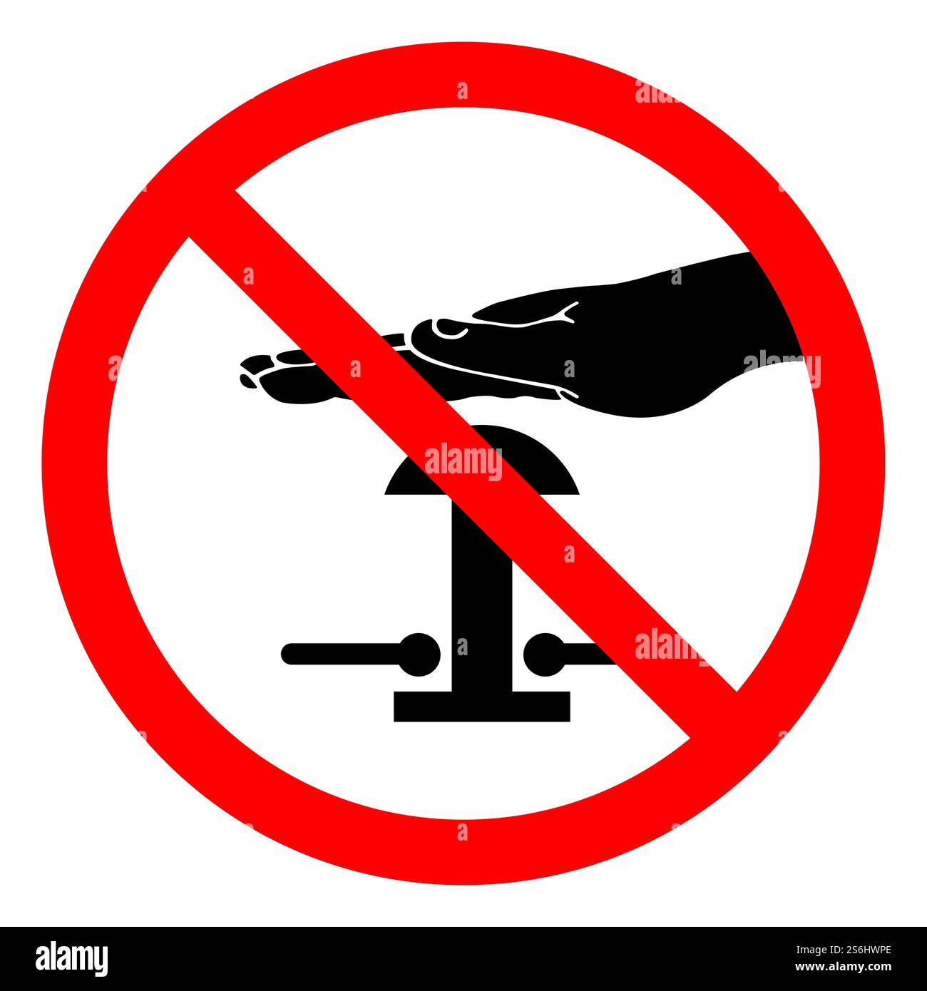 Do Not Switch On Symbol Sign Stock Vector Image & Art - Alamy