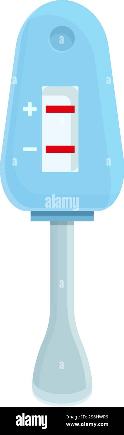 Sars test icon. Cartoon and flat of Sars test vector icon for web ...