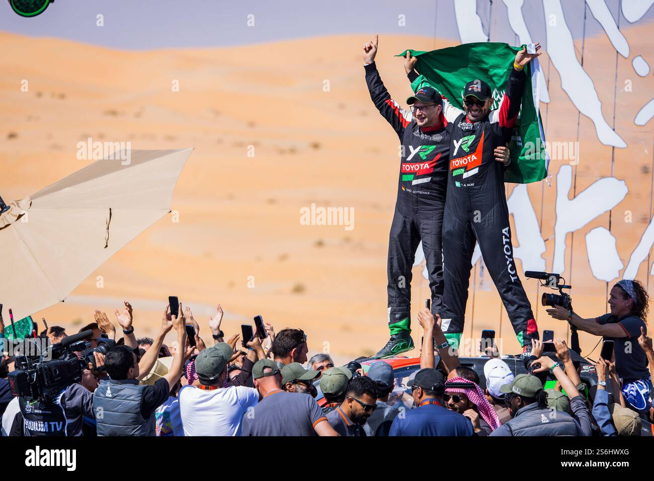 201 AL RAJHI Yazeed (sau), GOTTSCHALK Timo (ger), Toyota, Yazeed Racing ...