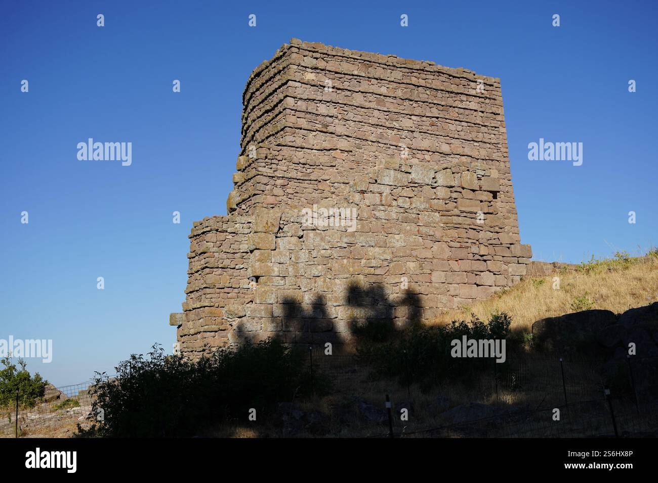 Assos ancient city in Canakkale City, Turkiye Stock Photo - Alamy
