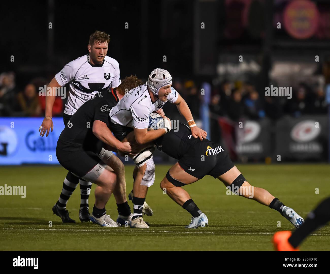 Fitz Harding of Bristol Bears in action during the Gallagher ...