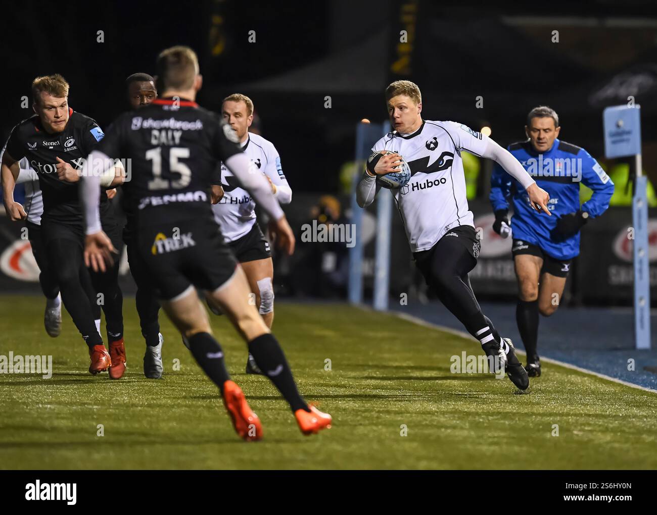 Noah Heward of Bristol Bears in action during the Gallagher Premiership ...