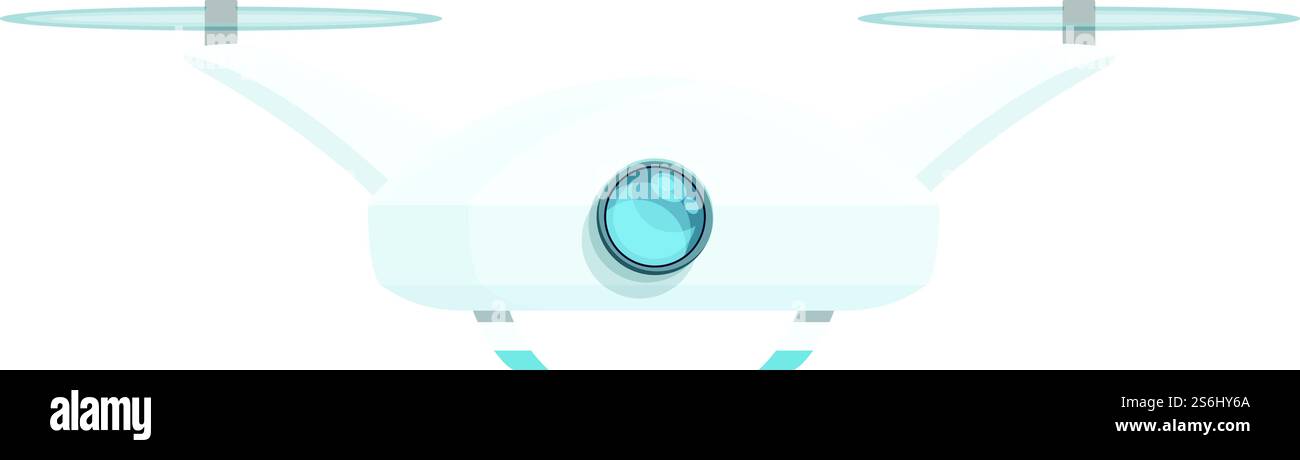 Drone technology hover icon. Cartoon of Drone technology hover vector ...