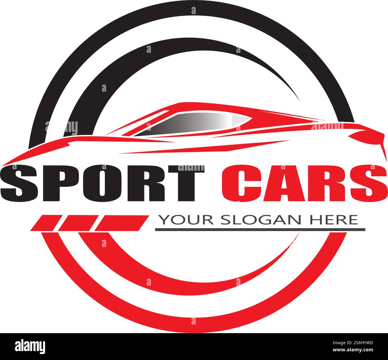 sport car logo template design vector Stock Vector Image & Art - Alamy