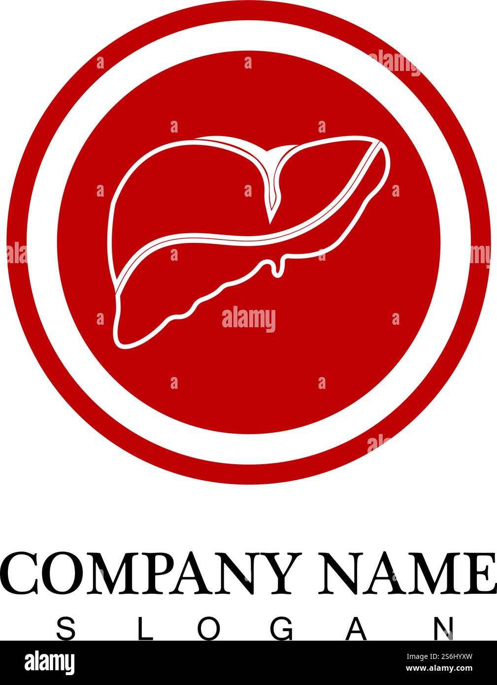 liver icon flat logo Stock Vector Image & Art - Alamy