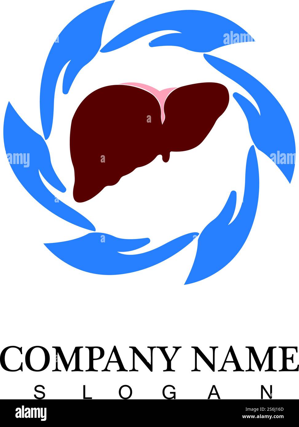 liver icon flat logo Stock Vector Image & Art - Alamy