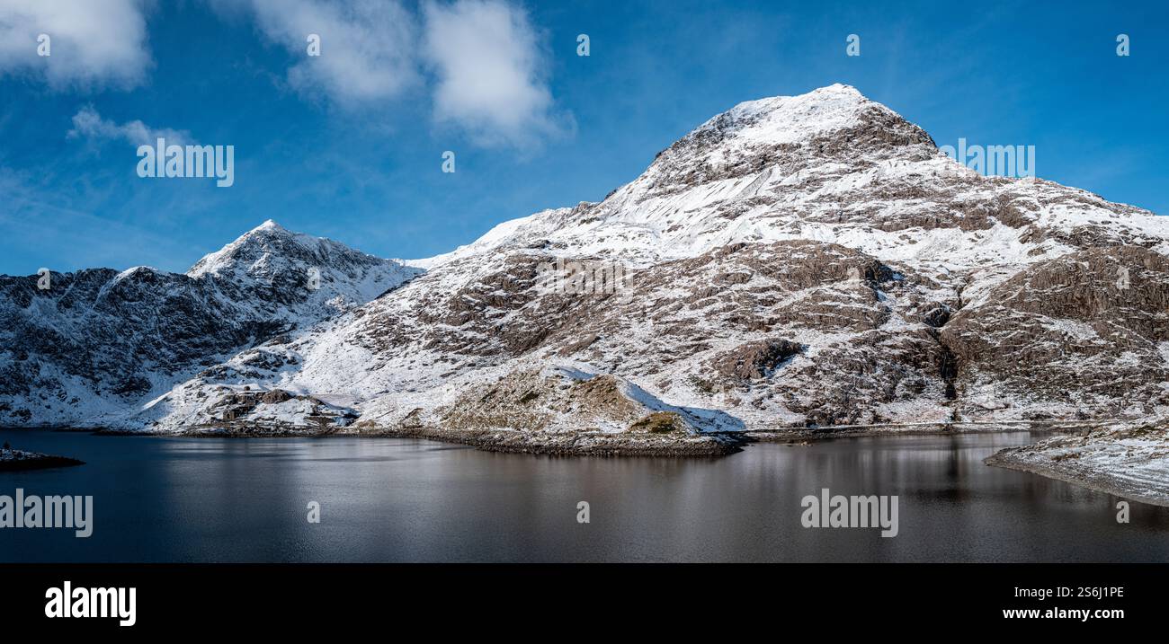 Snowdon and Crib Goch Stock Photo - Alamy