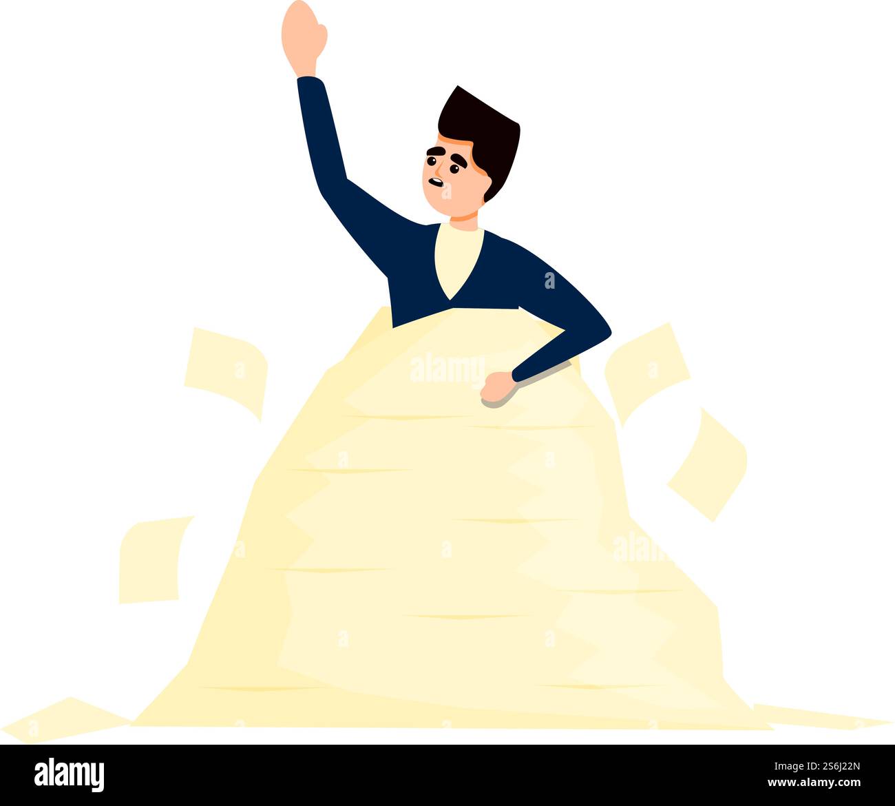 Rush job papers icon. Cartoon of Rush job papers vector icon for web ...