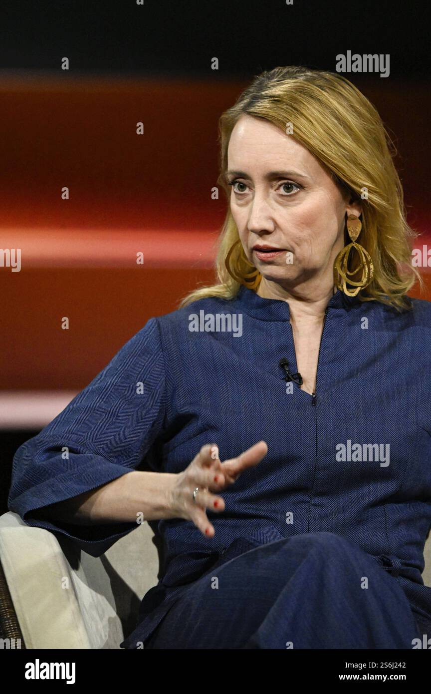 Melanie Amann Journalistin 01/25 her Melanie Amann am 16. Januar 2025 ...