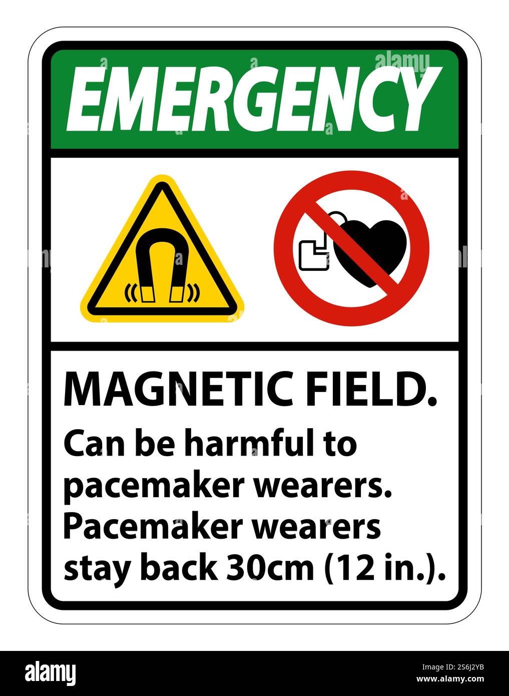 Emergency Magnetic field can be harmful to pacemaker wearers.pacemaker ...