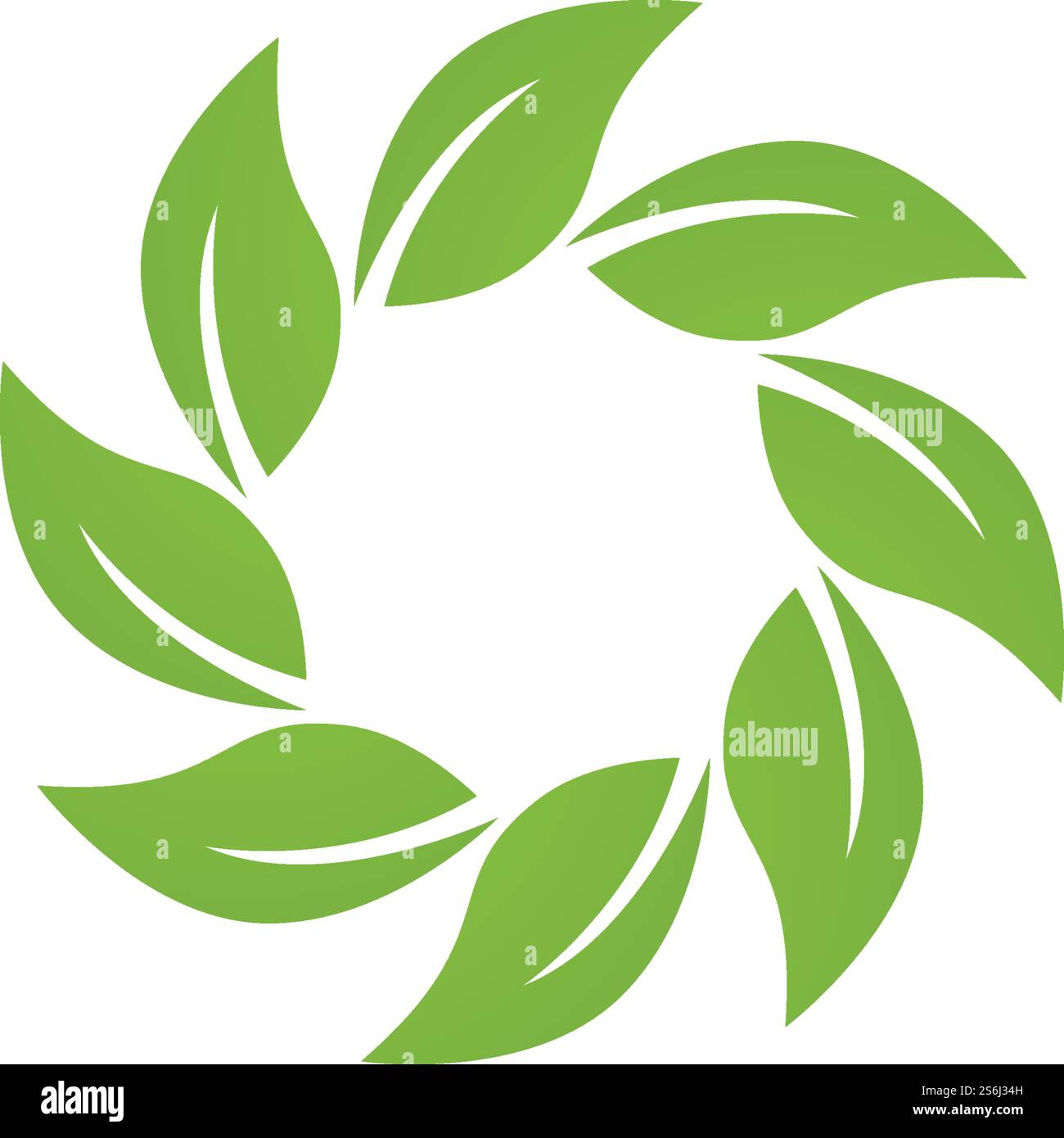 Vector - leaves logos Stock Vector Image & Art - Alamy