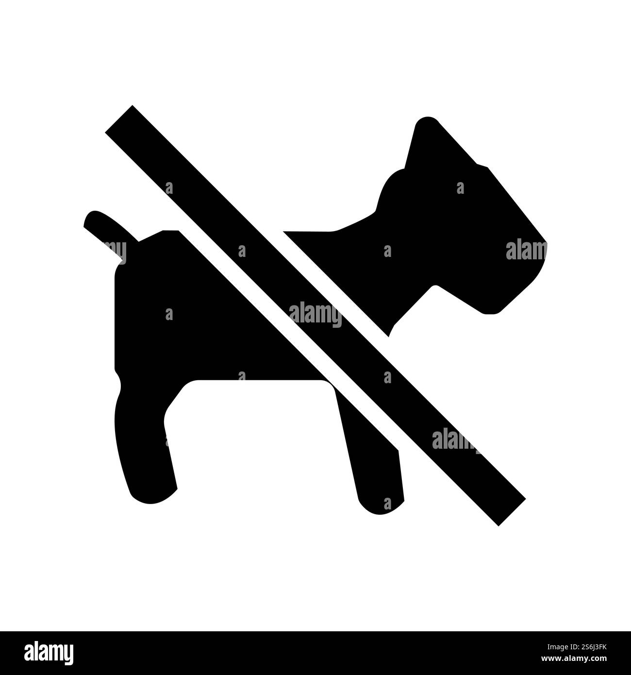 Do not dogs allowed sign Stock Vector Image & Art - Alamy