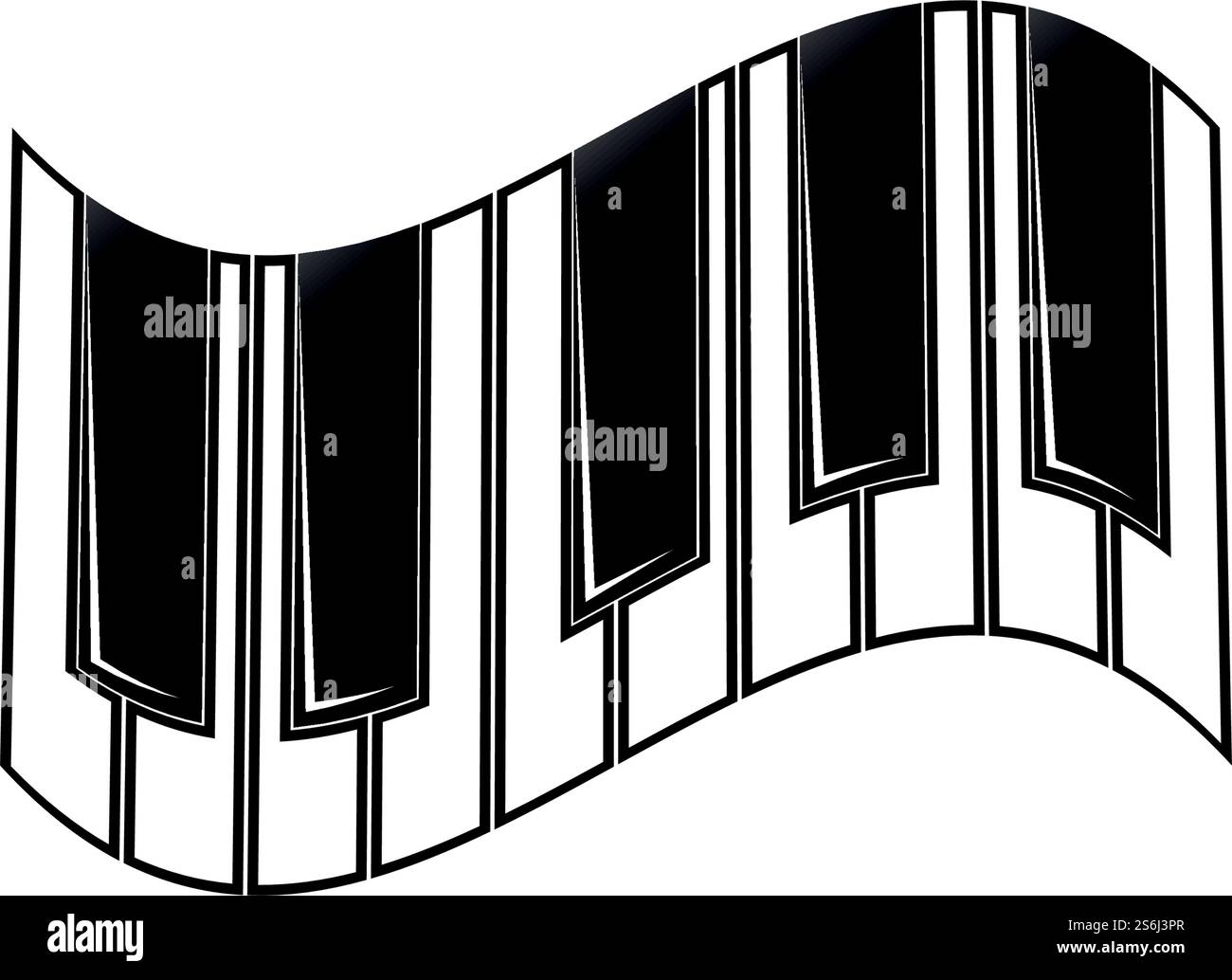 piano logo and symbol vector Stock Vector Image & Art - Alamy