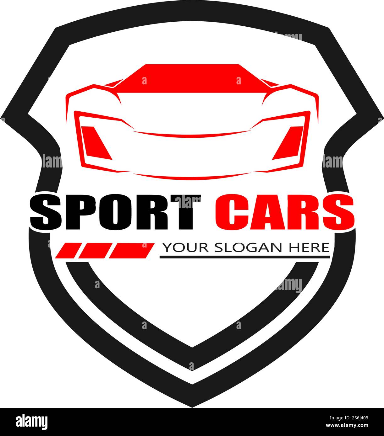 sport car logo template design vector - Vector Stock Vector Image & Art ...