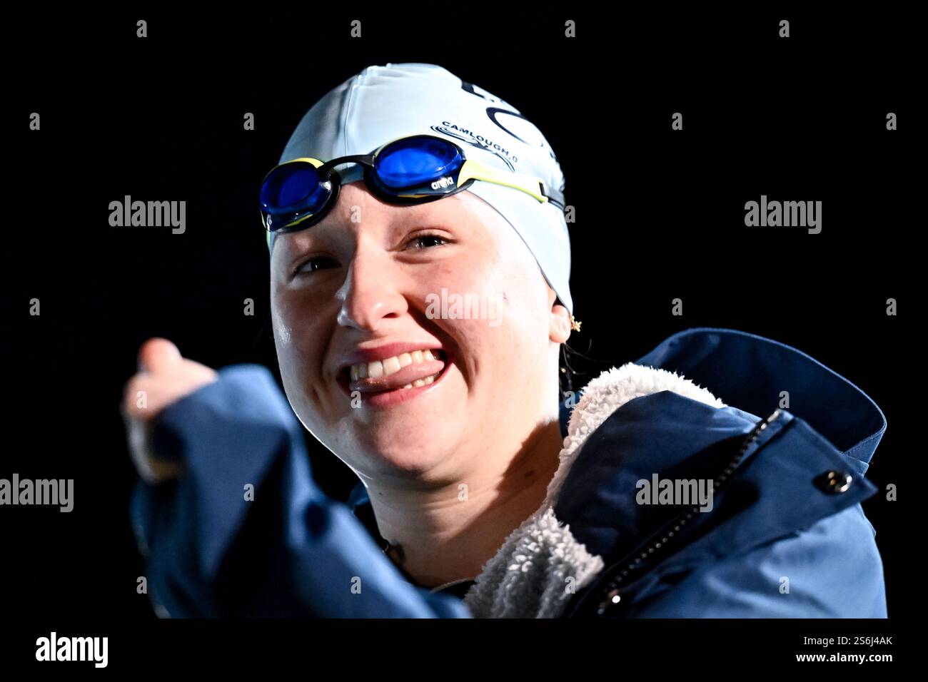 Heidi Winter of New Zealand prepares to compete in the 250m Freestyle ...