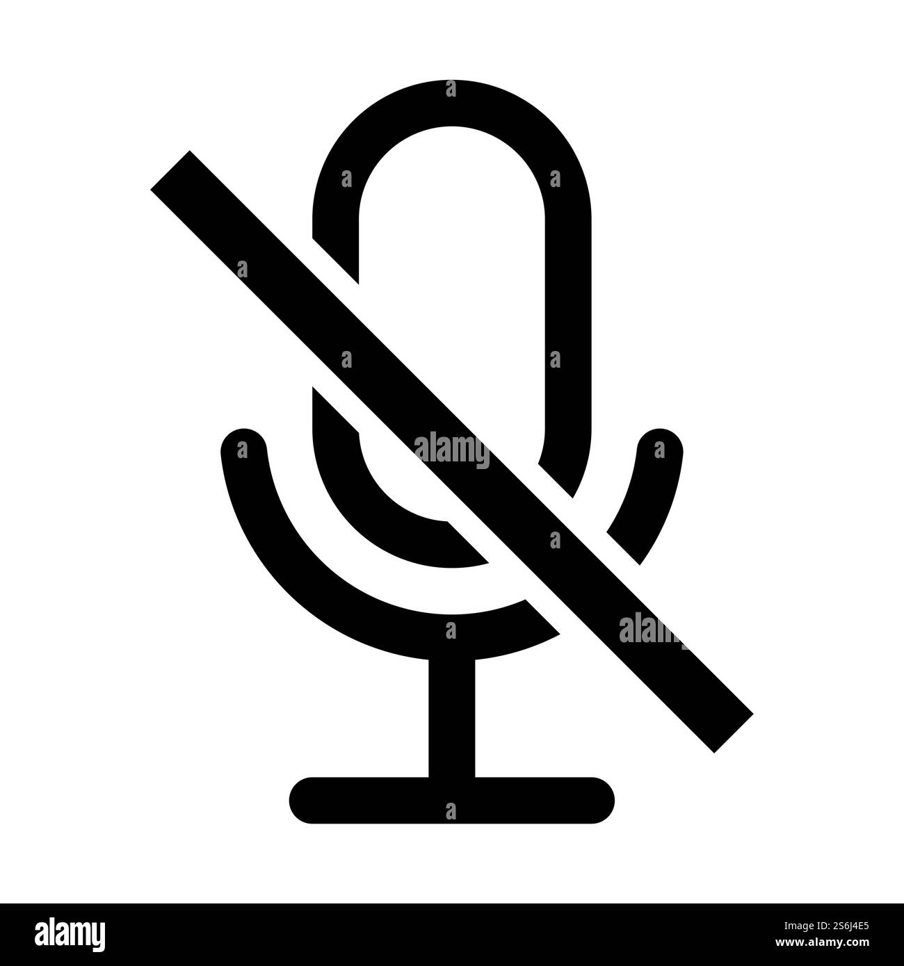 Do not record,Do not use Microphone icon,Speaker symbol Stock Vector ...