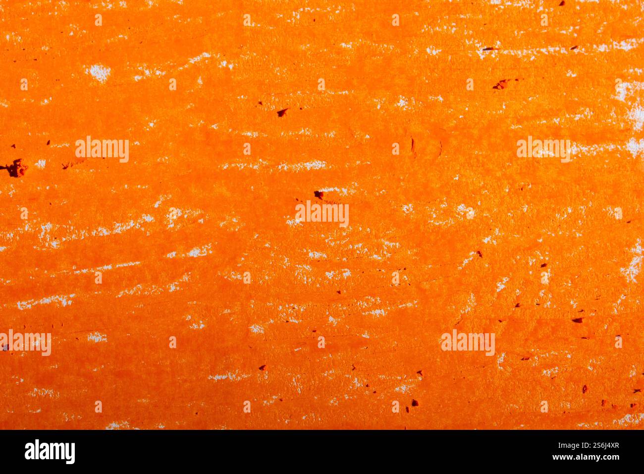 Orange oil pastel paint texture background Stock Photo - Alamy