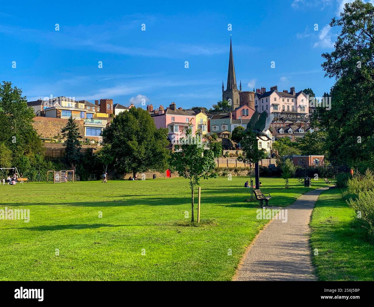 View on riverside smartphone stock photos and images - Alamy