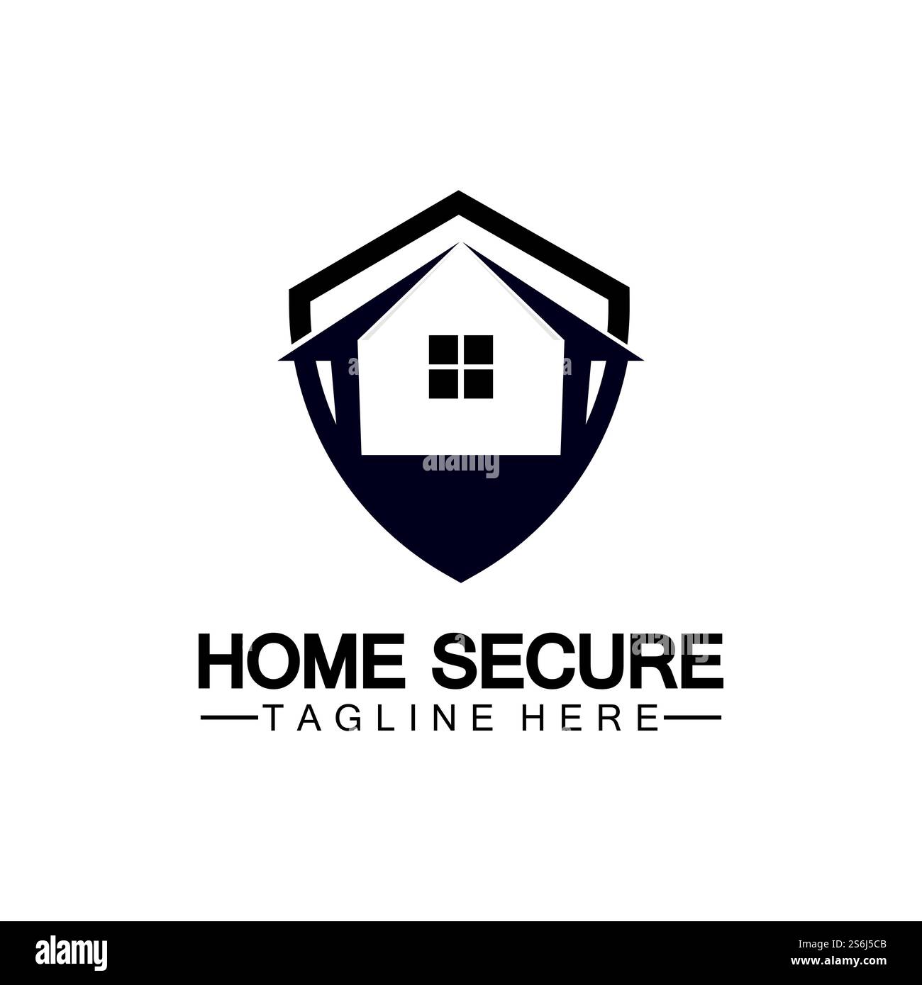 Home secure logo, smart house logo design,Home protection logo design ...