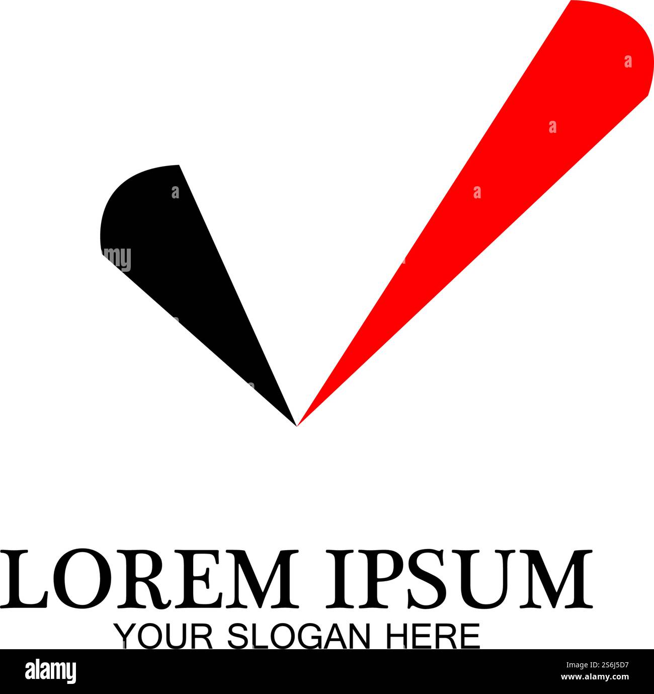 check mark symbol and logo Stock Vector Image & Art - Alamy