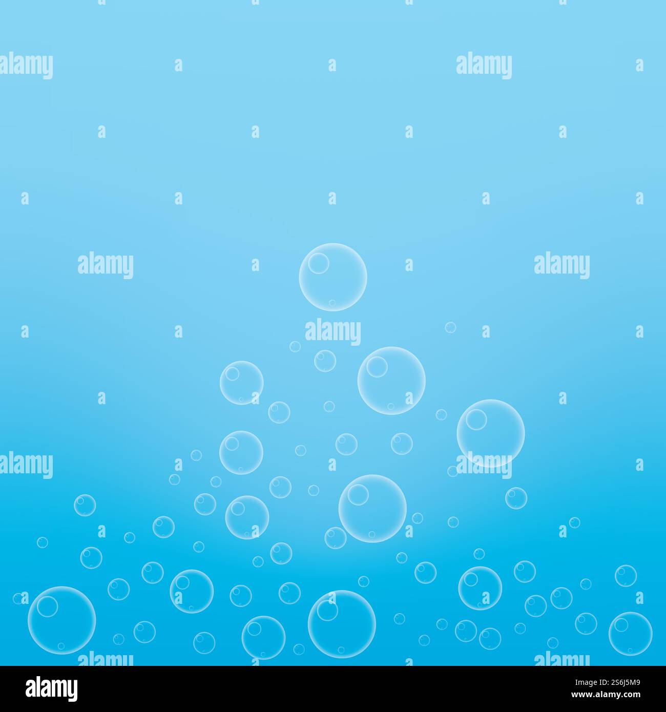 Natural realistic water bubble illustration vector design Stock Vector ...
