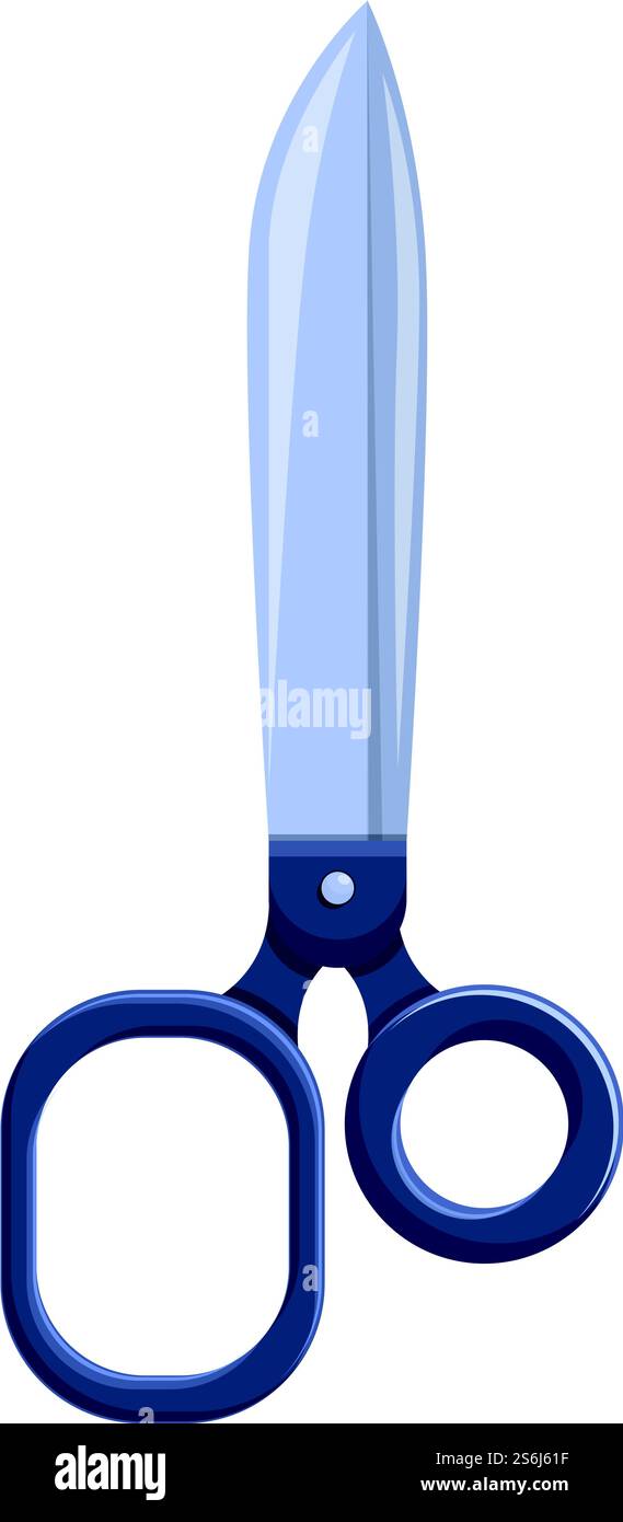 Sewing scissors icon. Cartoon of Sewing scissors vector icon for web ...