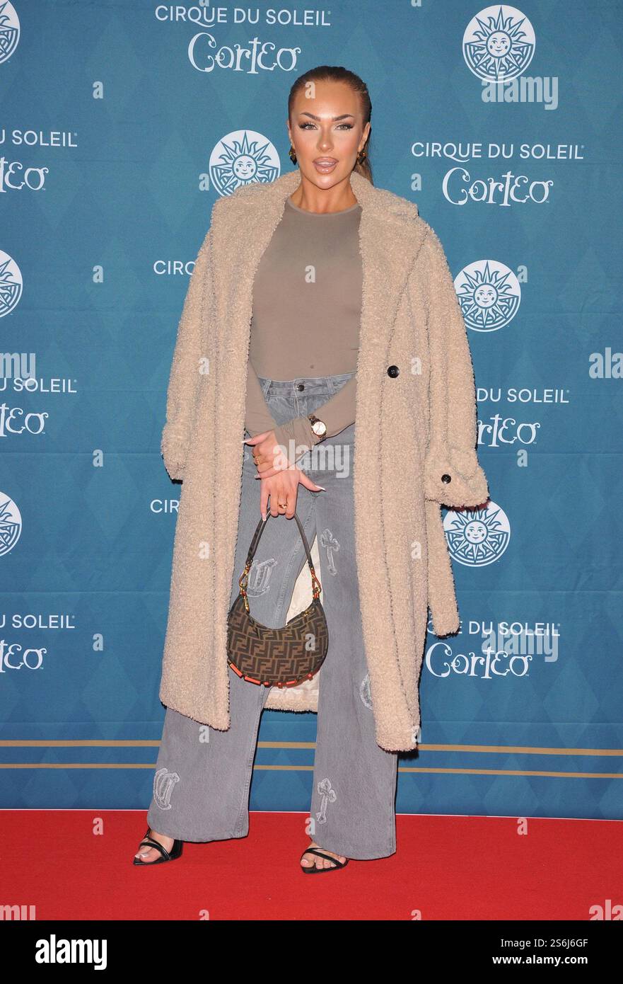 Demi Jones at the "Cirque du Soleil: Corteo" London premiere & press ...